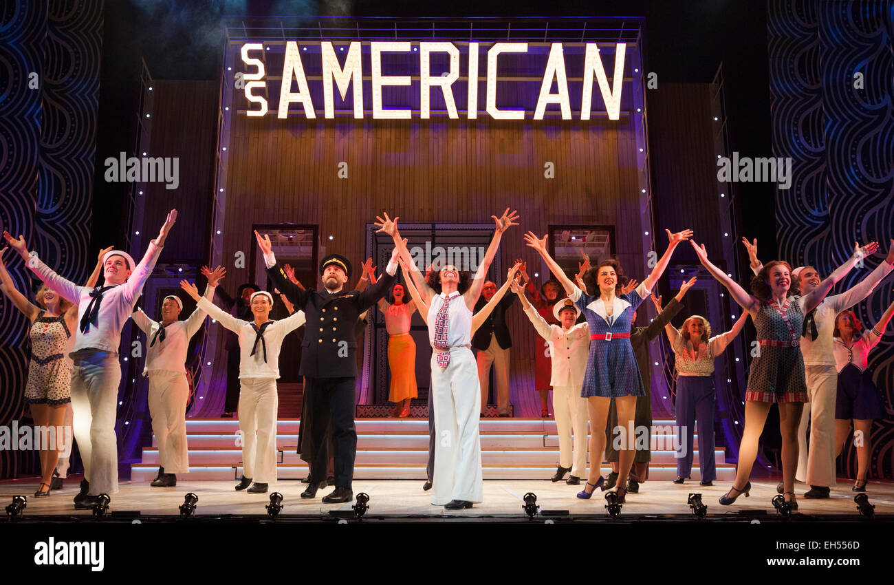 Debbie Kurup as Reno Sweeney performing at the centre. The Sheffield ...