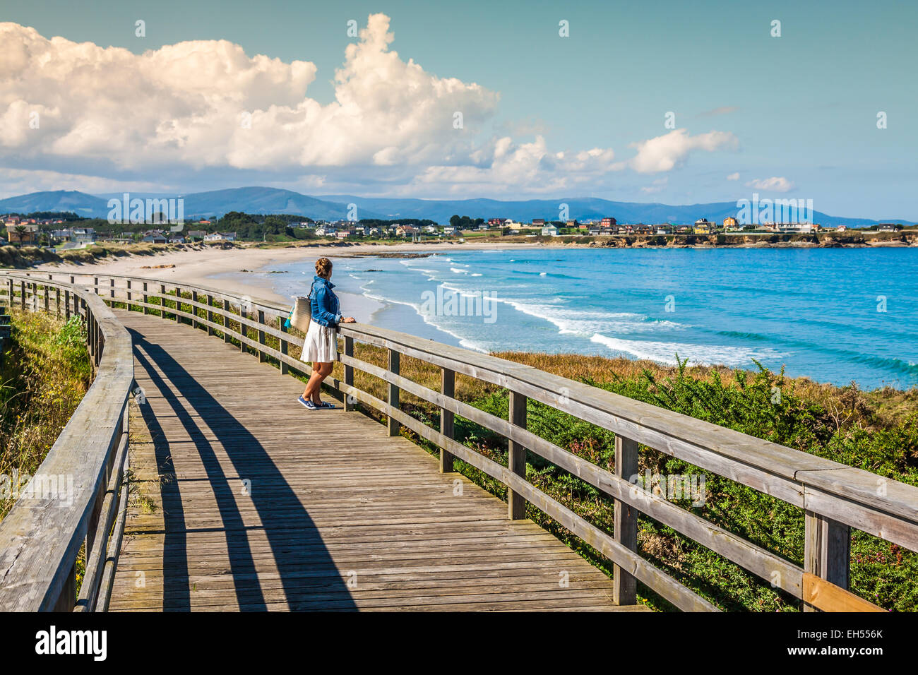 Beach of the Cathedrals in Ribadeo, Galicia, Spain Stock Photo - Alamy