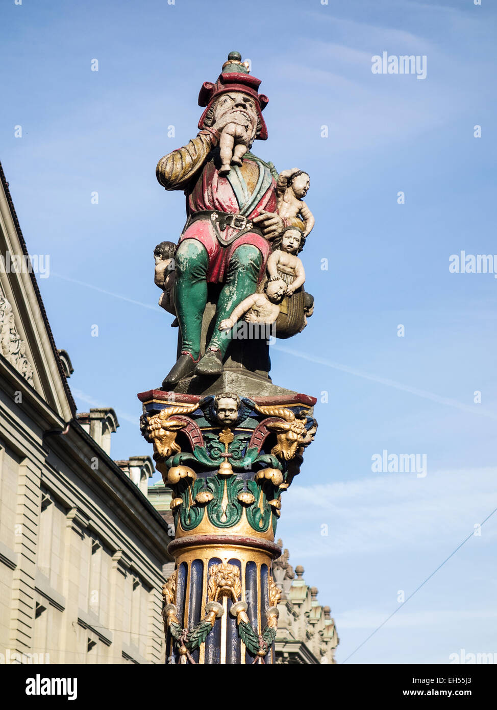 Statue Of Ogre Eating Babies Stock Photo - Alamy