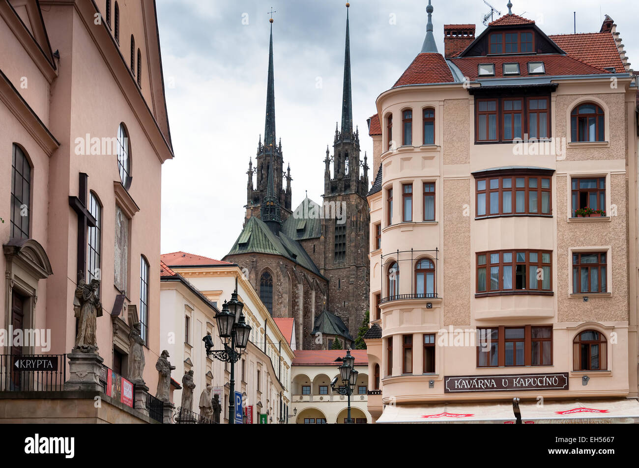 Brno old city panorama hi-res stock photography and images - Alamy