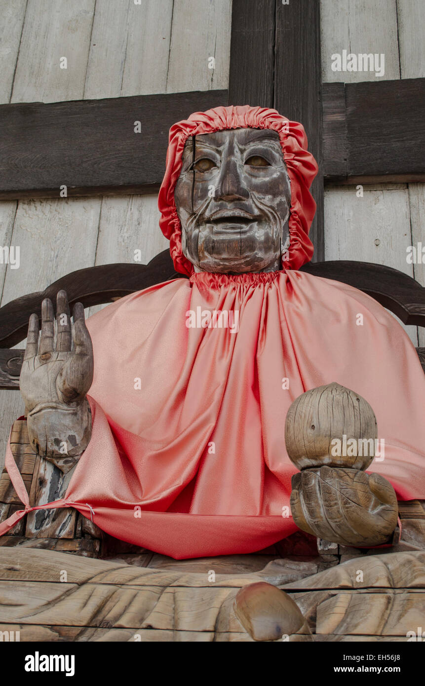 Binzuru Pindola wooden statue in Todai-ji temple, Nara, Japan, 2014 ...