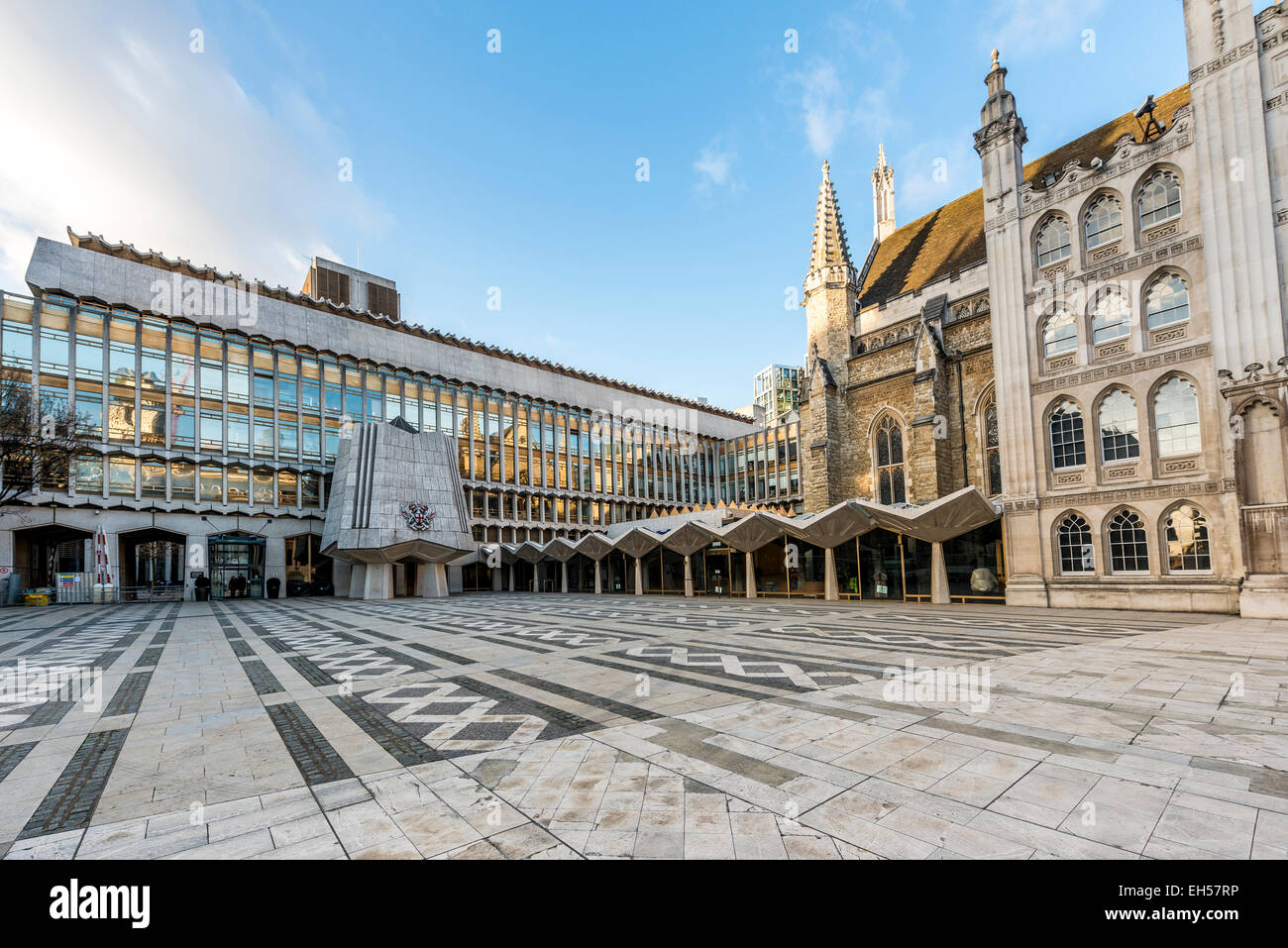 Guildhall in the City of London is the ceremonial and administrative ...