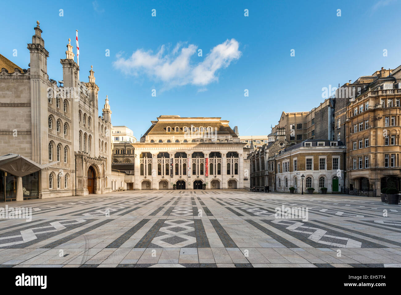 Guildhall in the City of London is the ceremonial and administrative ...