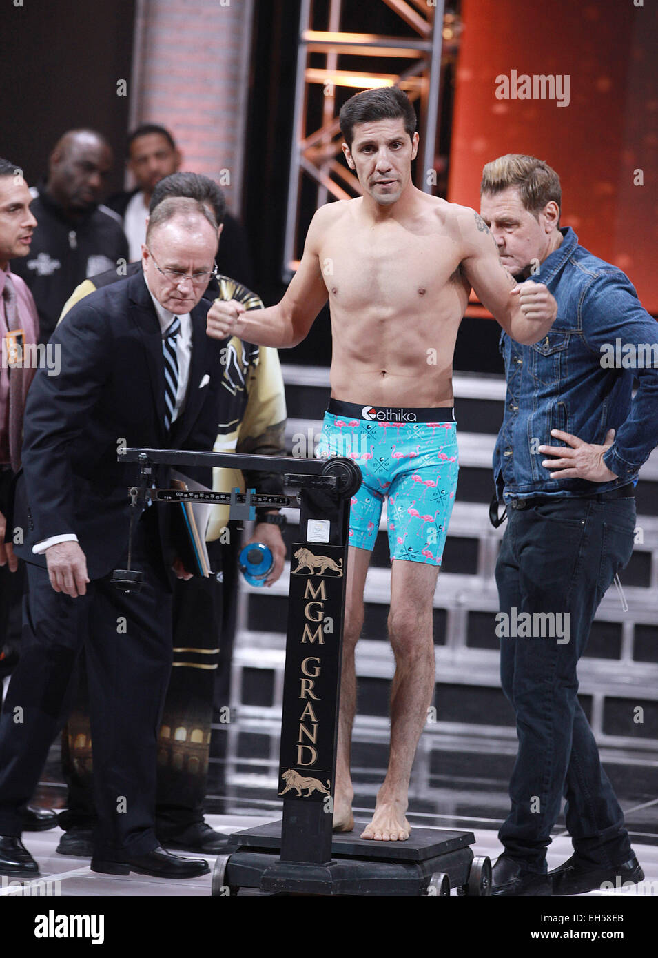 Las Vegas, Nevada, USA. 6th Mar, 2015. Boxer John Molina jr at the ...