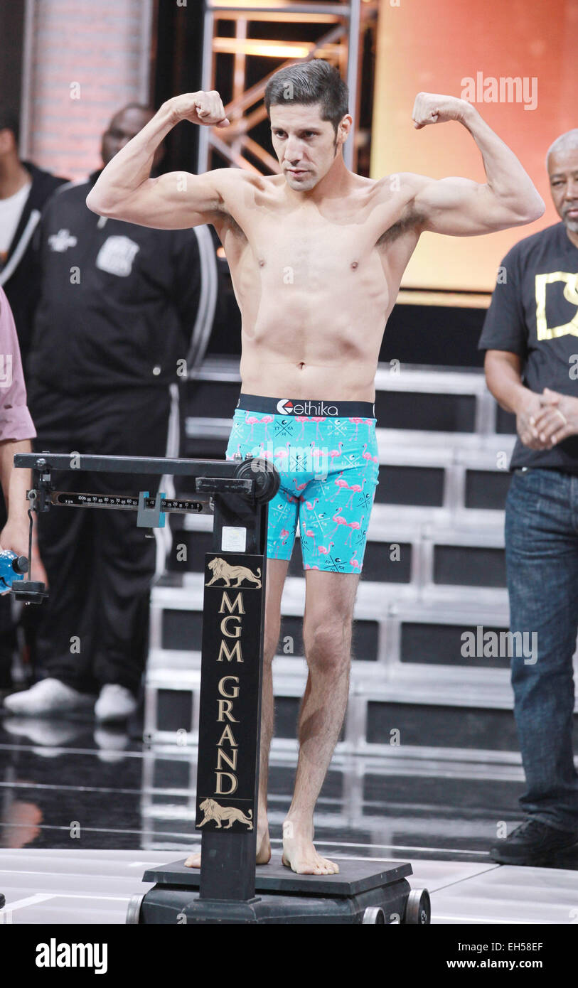 Las Vegas, Nevada, USA. 6th Mar, 2015. Boxer John Molina jr at the ...