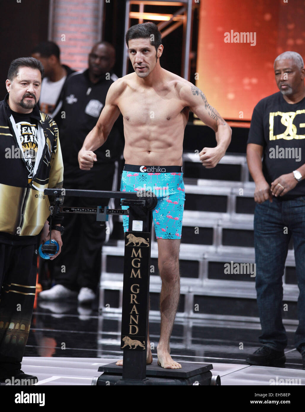 Las Vegas, Nevada, USA. 6th Mar, 2015. Boxer John Molina jr at the ...