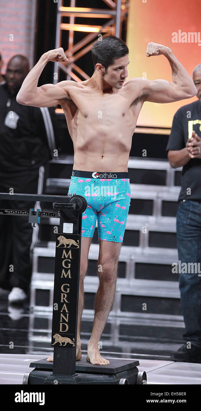 Las Vegas, Nevada, USA. 6th Mar, 2015. Boxer John Molina jr at the ...