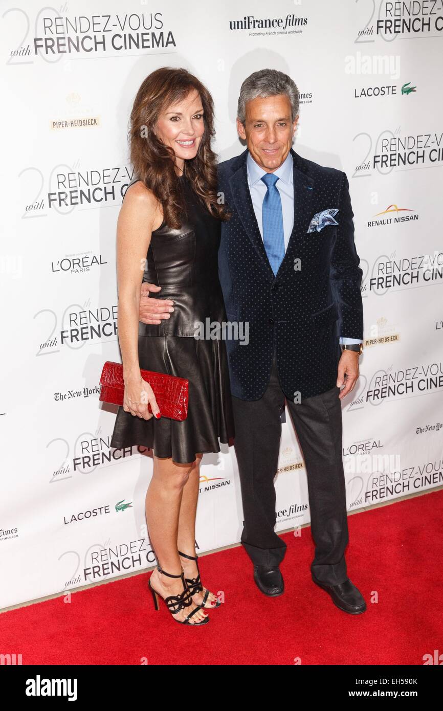 New York, NY, USA. 6th Mar, 2015. Clo Cohen, Charles Cohen at arrivals ...
