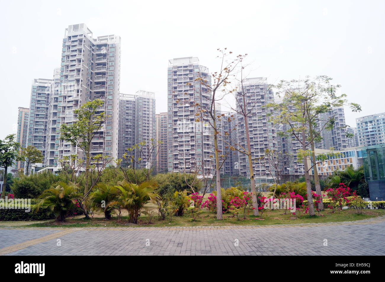 Residential quarters and buildings Stock Photo - Alamy
