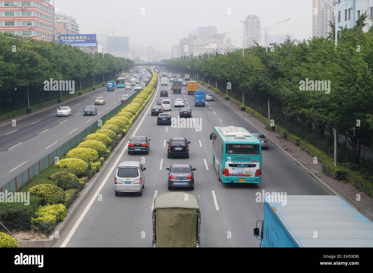 Urban road traffic Stock Photo - Alamy