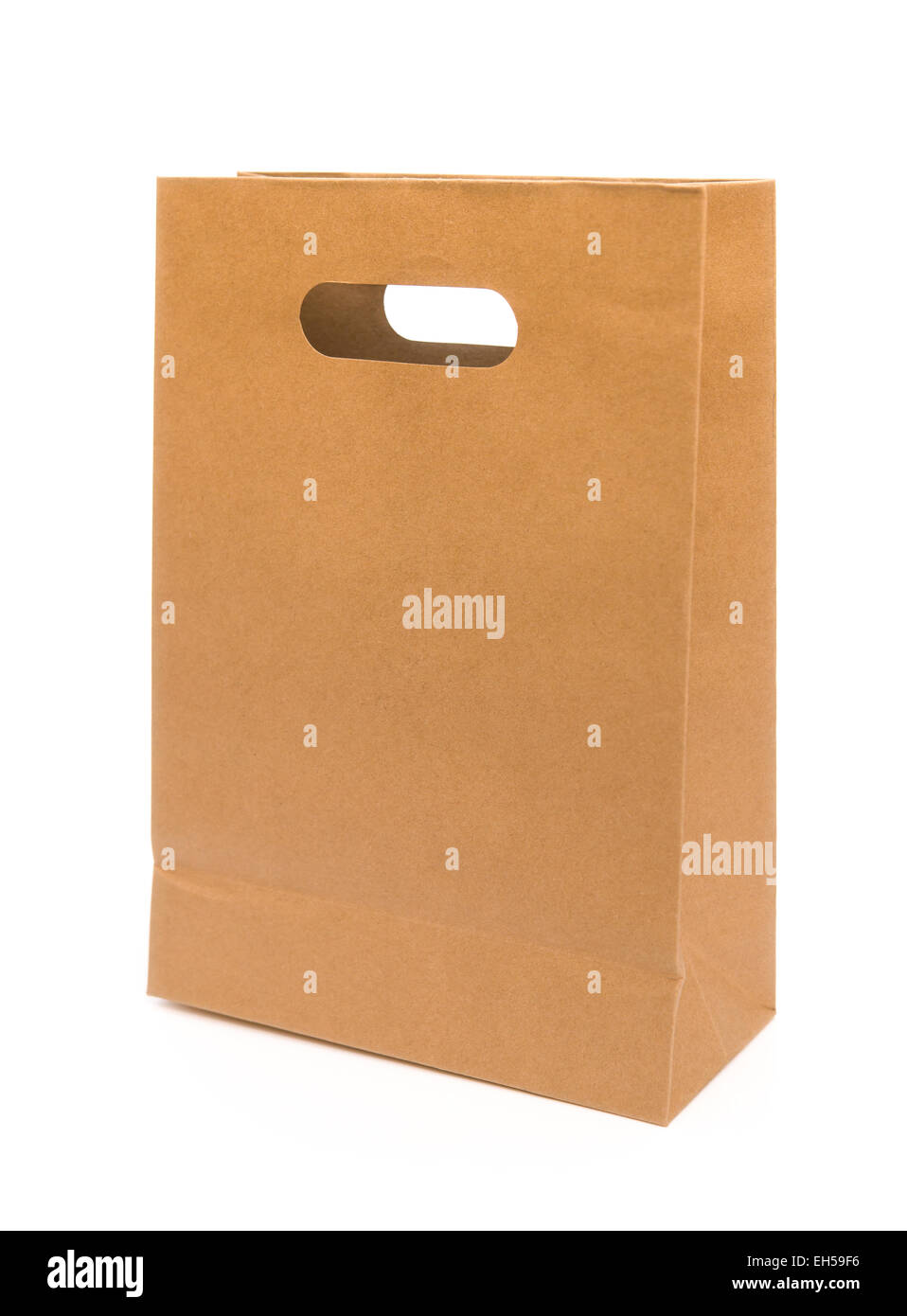 paper bag on white with clipping path Stock Photo - Alamy