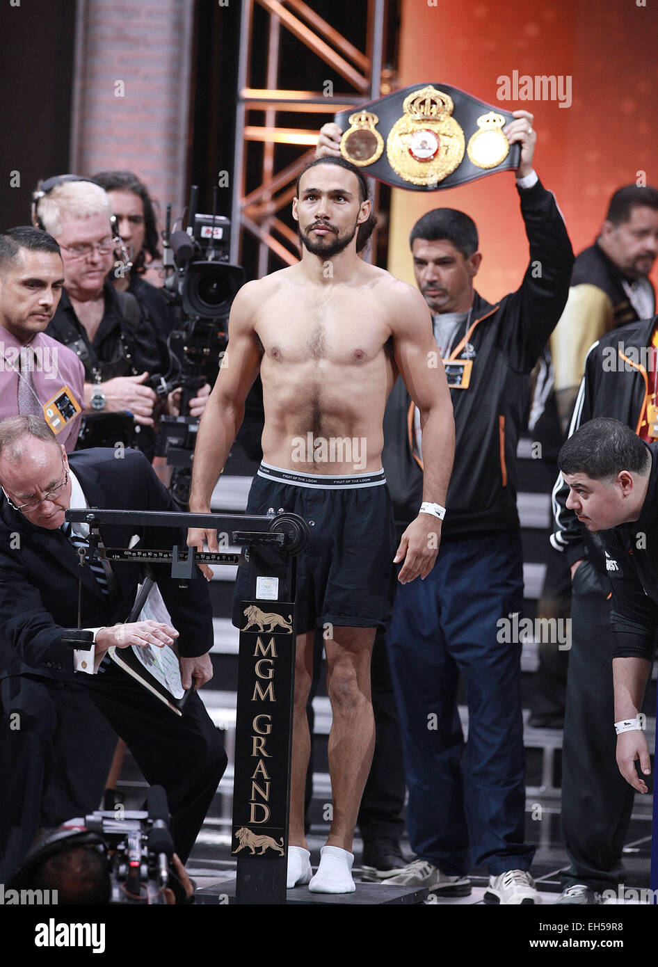 Las Vegas, Nevada, USA. 6th Mar, 2015. Boxer Keith Thurman attends the ...