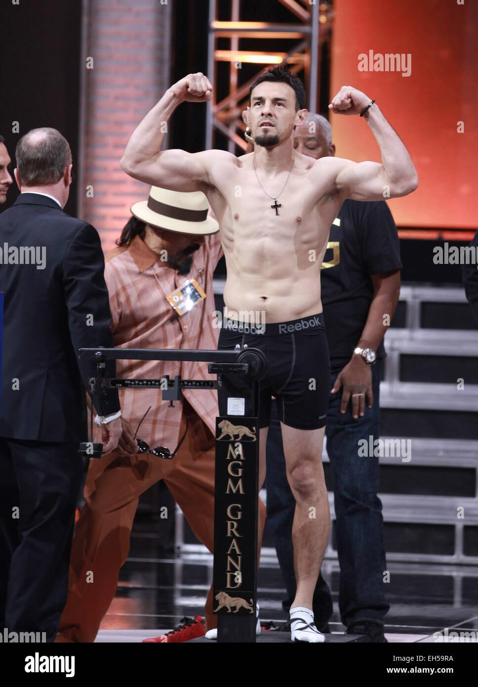 Las Vegas, Nevada, USA. 6th Mar, 2015. Boxer Robert Guerrero attends ...