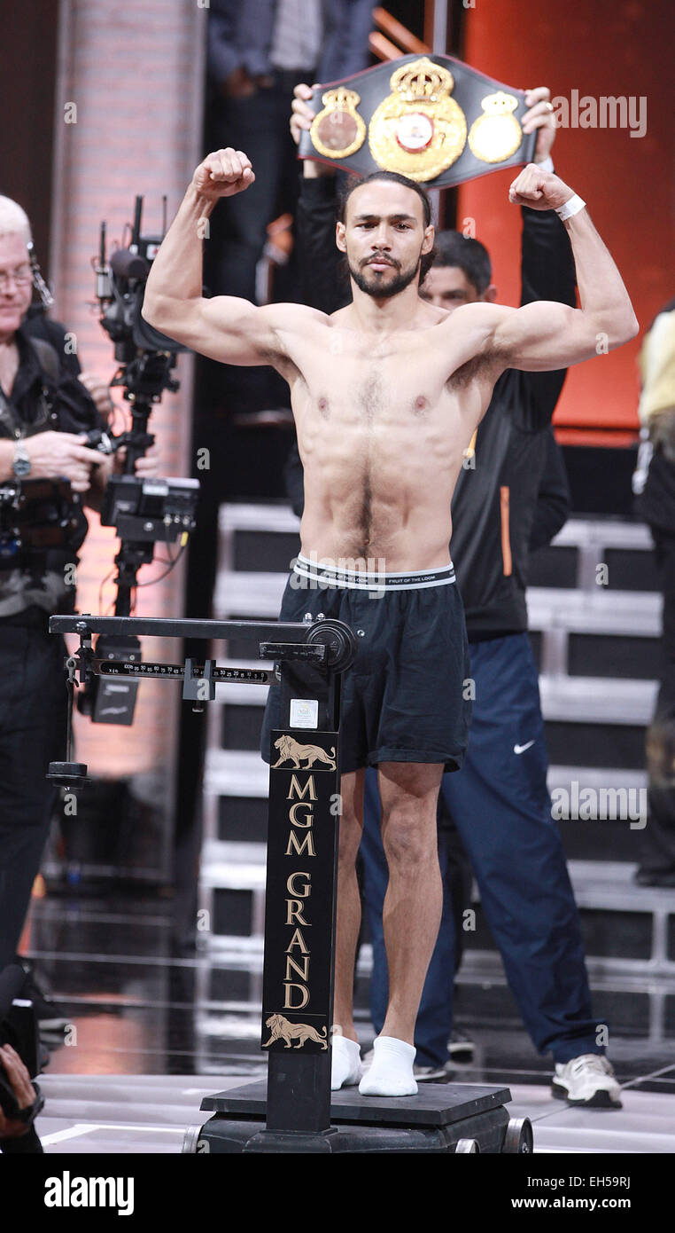 Las Vegas, Nevada, USA. 6th Mar, 2015. Boxer Keith Thurman attends the ...