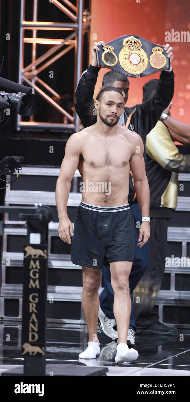Las Vegas, Nevada, USA. 6th Mar, 2015. Boxer Keith Thurman attends the ...