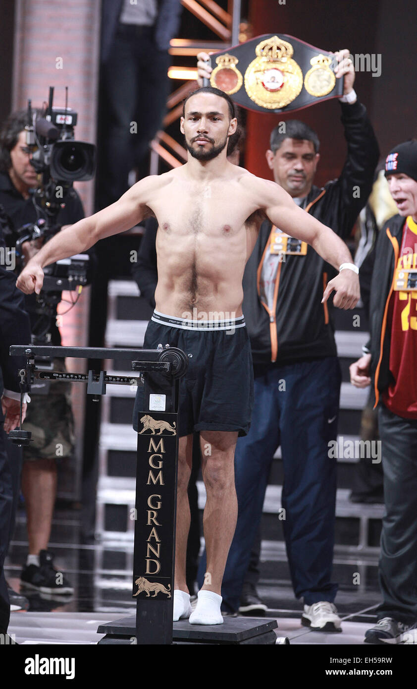 Las Vegas, Nevada, USA. 6th Mar, 2015. Boxer Keith Thurman attends the ...