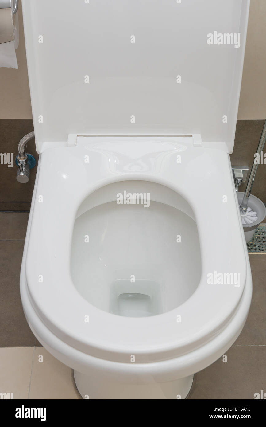 top view closestool Stock Photo - Alamy