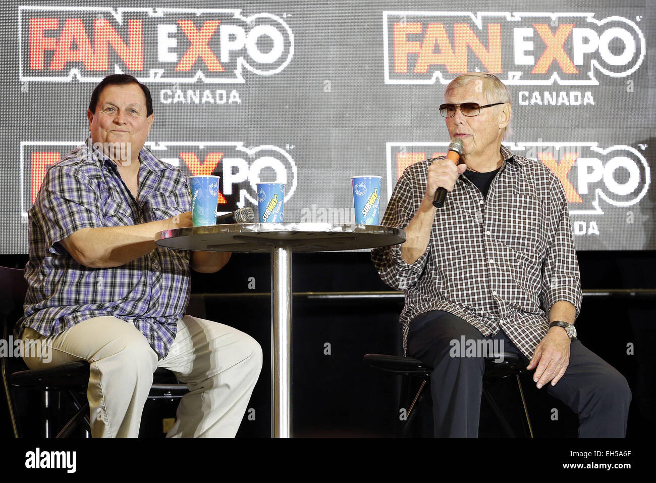 2014 FanExpo at Toronto Metro Convention Centre. Featuring: Burt Ward ...