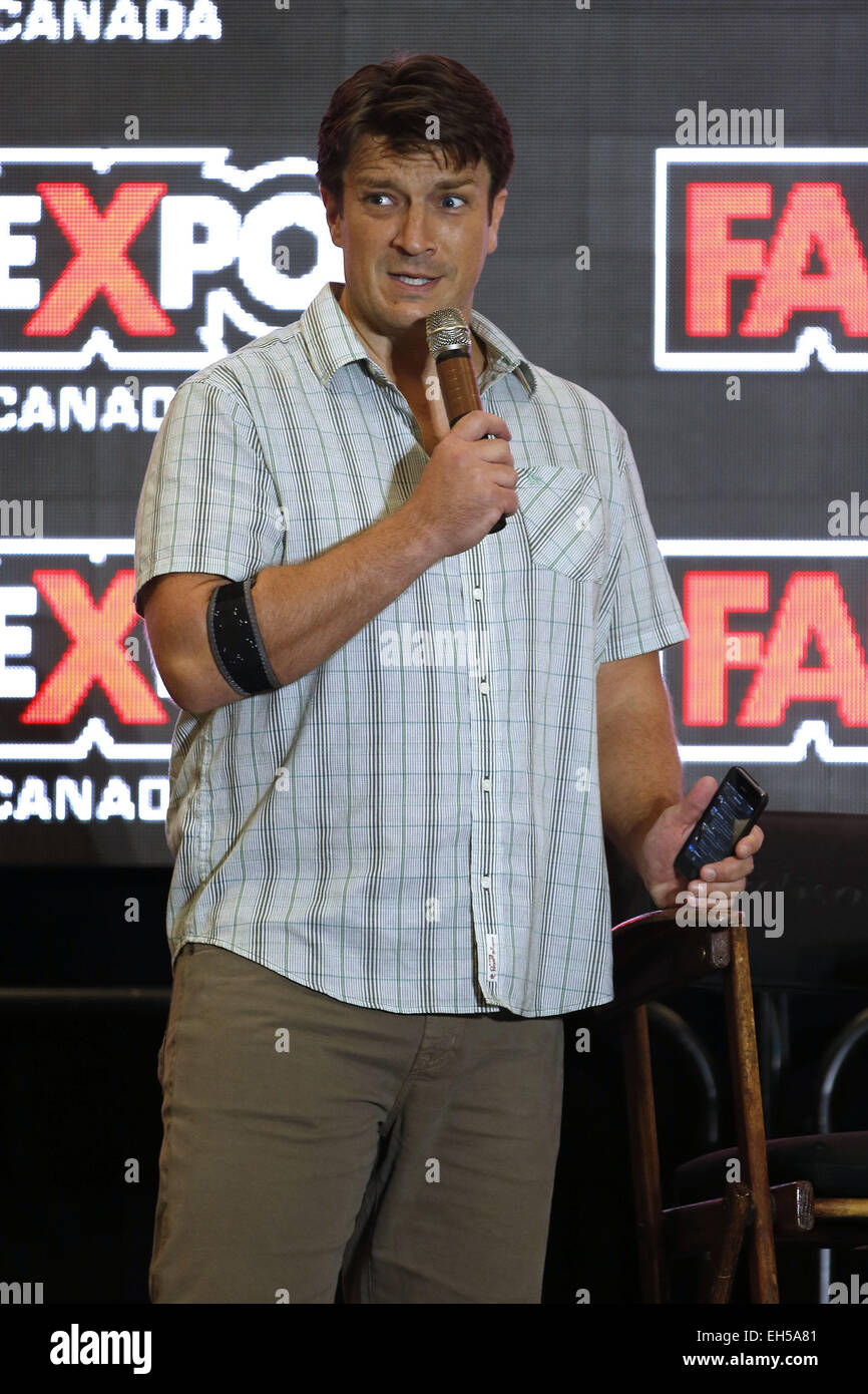 2014 FanExpo at Toronto Metro Convention Centre. Featuring: Nathan ...
