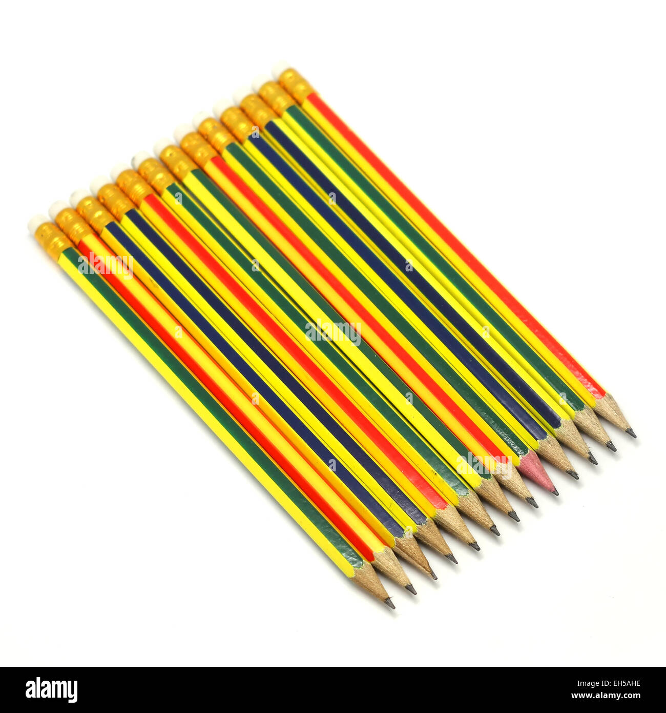 Pencil isolated on white background Stock Photo - Alamy