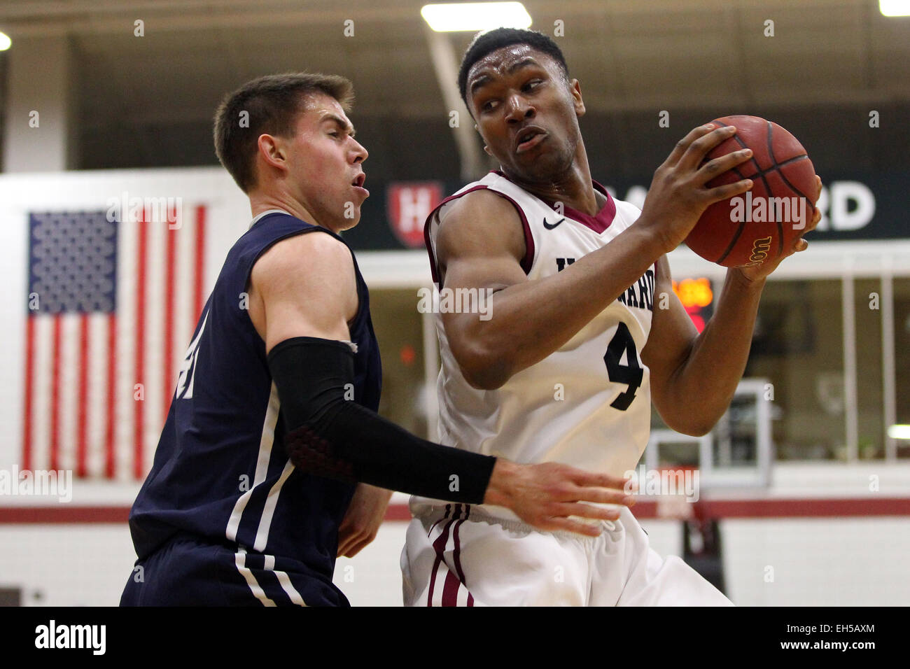 Boston, Massachusetts, USA. 6th Mar, 2015. Harvard Crimson forward Zena ...
