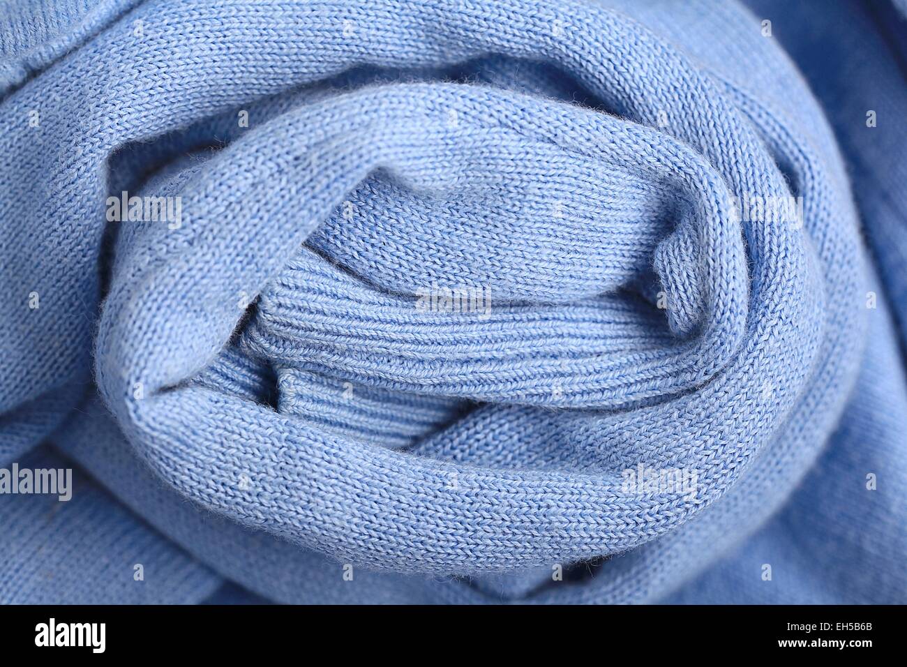 texture soft blue wool sweater Stock Photo - Alamy