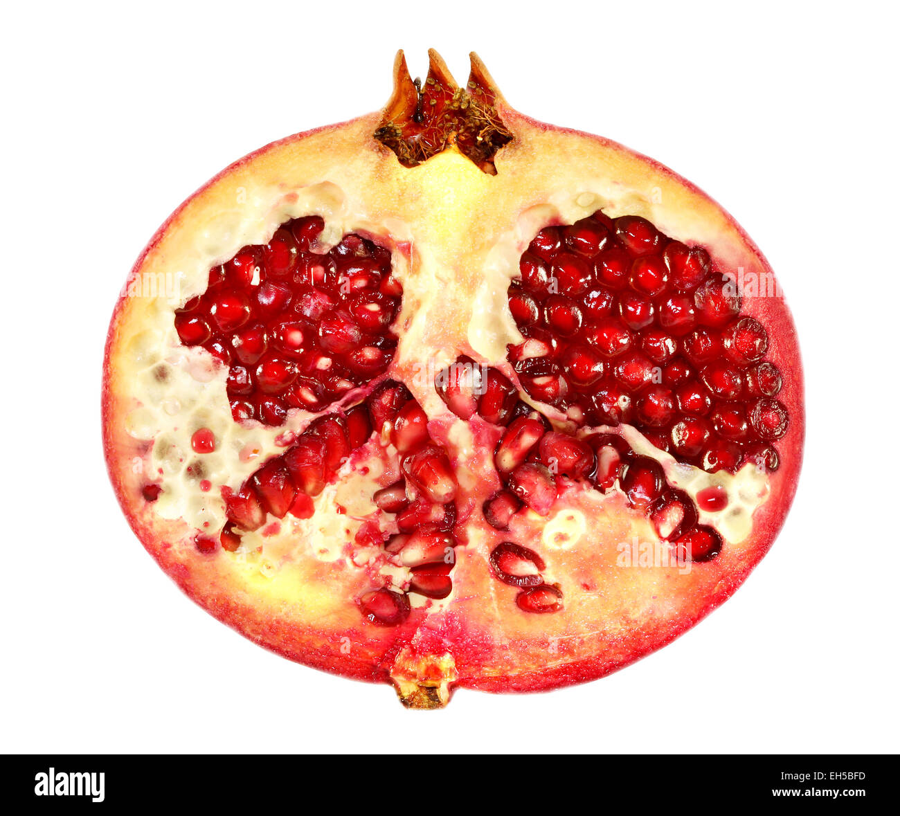Pomegranate half hi-res stock photography and images - Alamy
