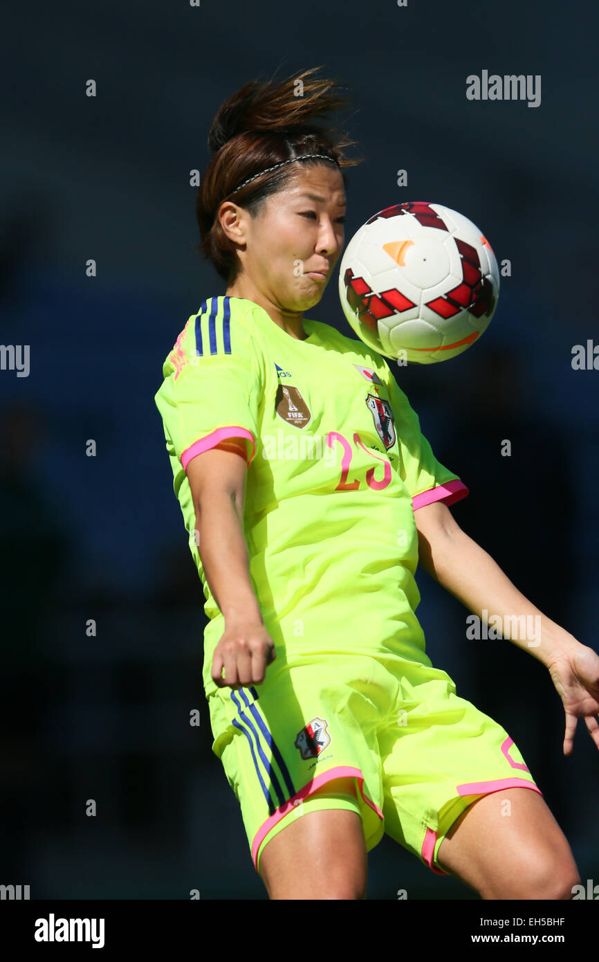 Faro, Portugal. 6th Mar, 2015. Asano Nagasato (JPN) Football/Soccer ...