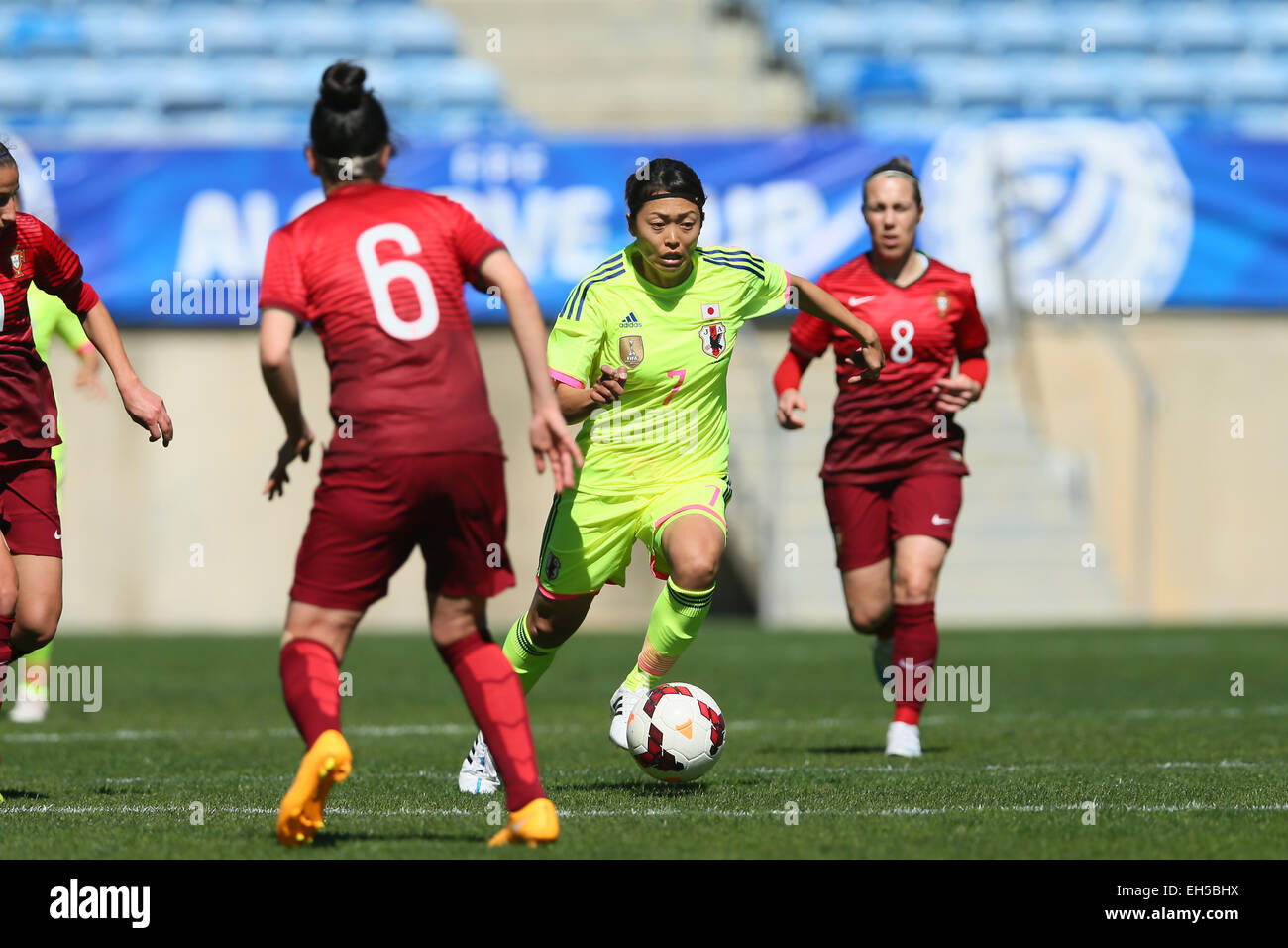 Faro, Portugal. 6th Mar, 2015. Kozue Ando (JPN) Football/Soccer ...
