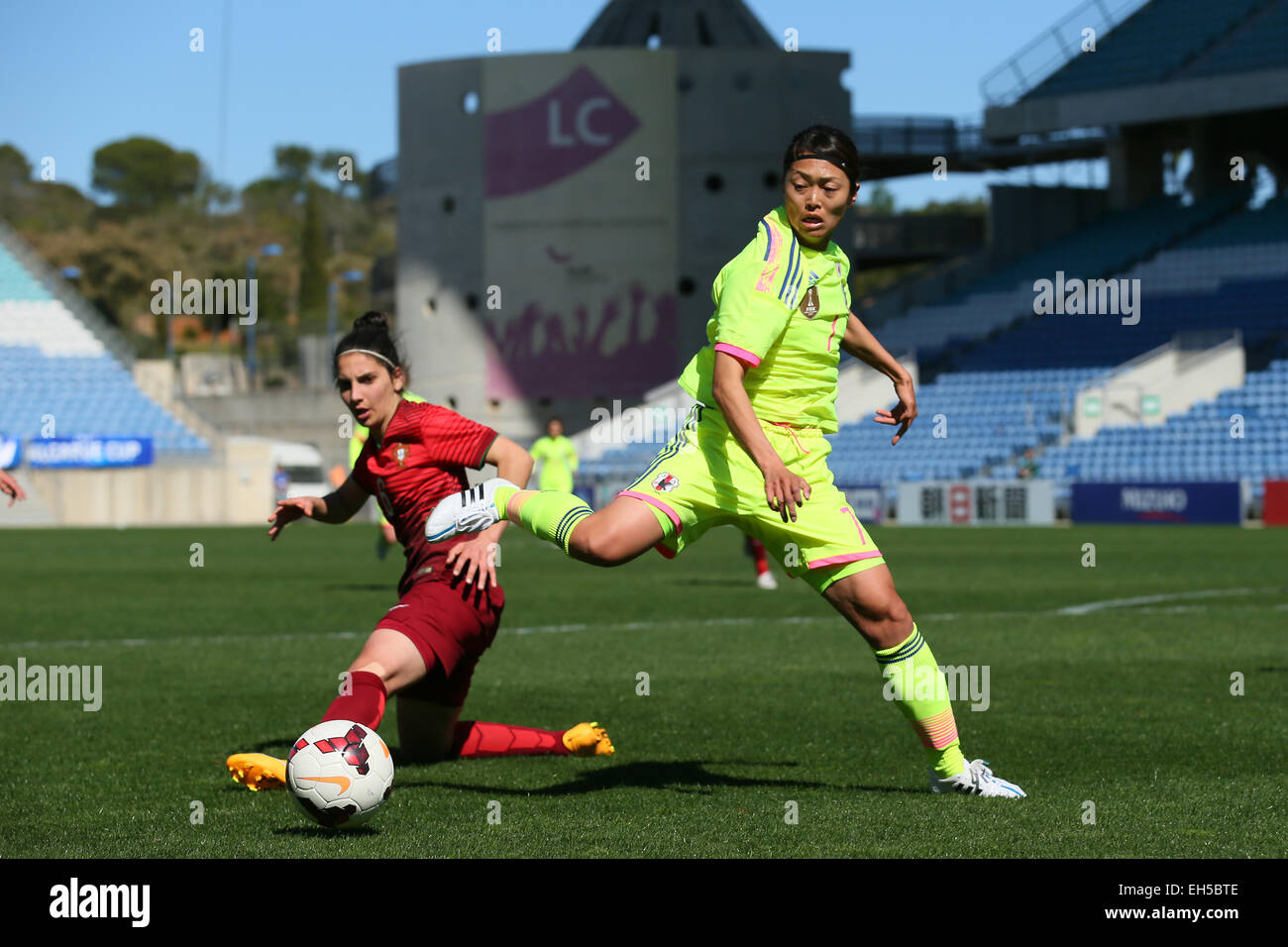 Faro, Portugal. 6th Mar, 2015. Kozue Ando (JPN) Football/Soccer ...