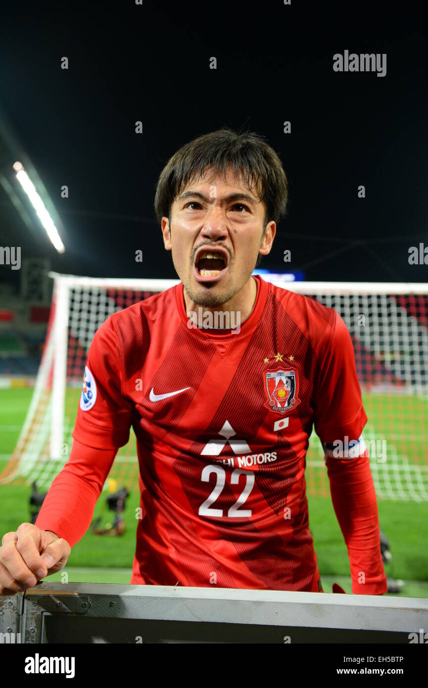 Yuki Abe (Reds), MARCH 4, 2015 - Football / Soccer : Yuki Abe of Urawa ...
