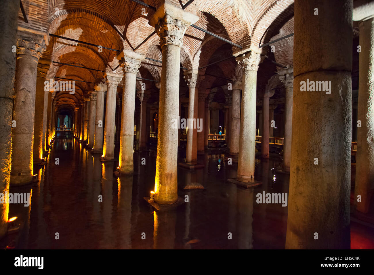 Istanbul, Turkey water Basilica Cistern historic Stock Photo - Alamy