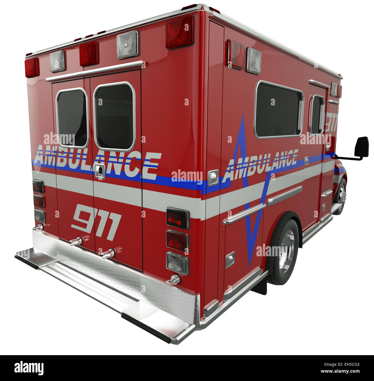 Ambulance Rear Lights High Resolution Stock Photography and Images - Alamy