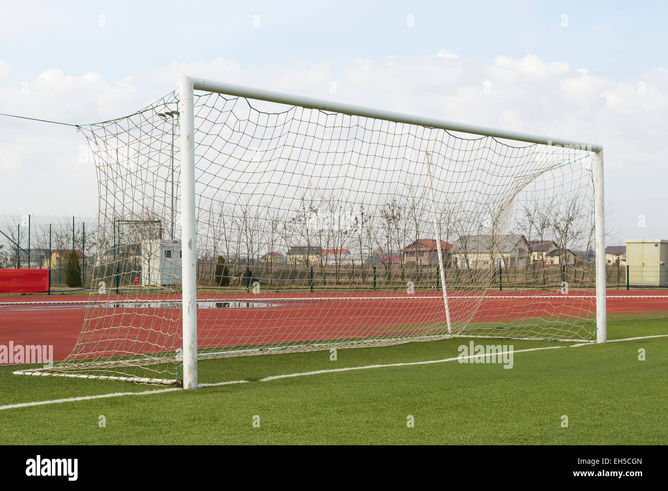 Soccer Goal Right Side View