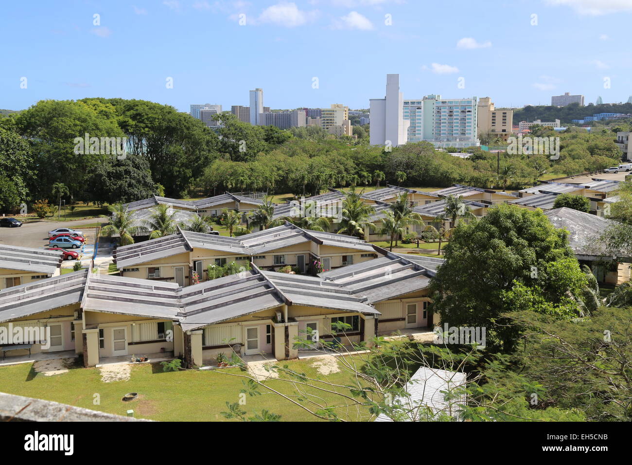 Small houses in Guam - March 2015 Stock Photo - Alamy