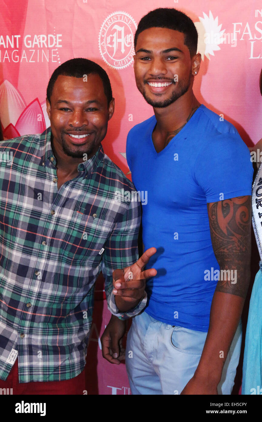 The Lotus Beauty Awards 2014 Featuring: Shane Mosley,Shane Mosley Jr ...