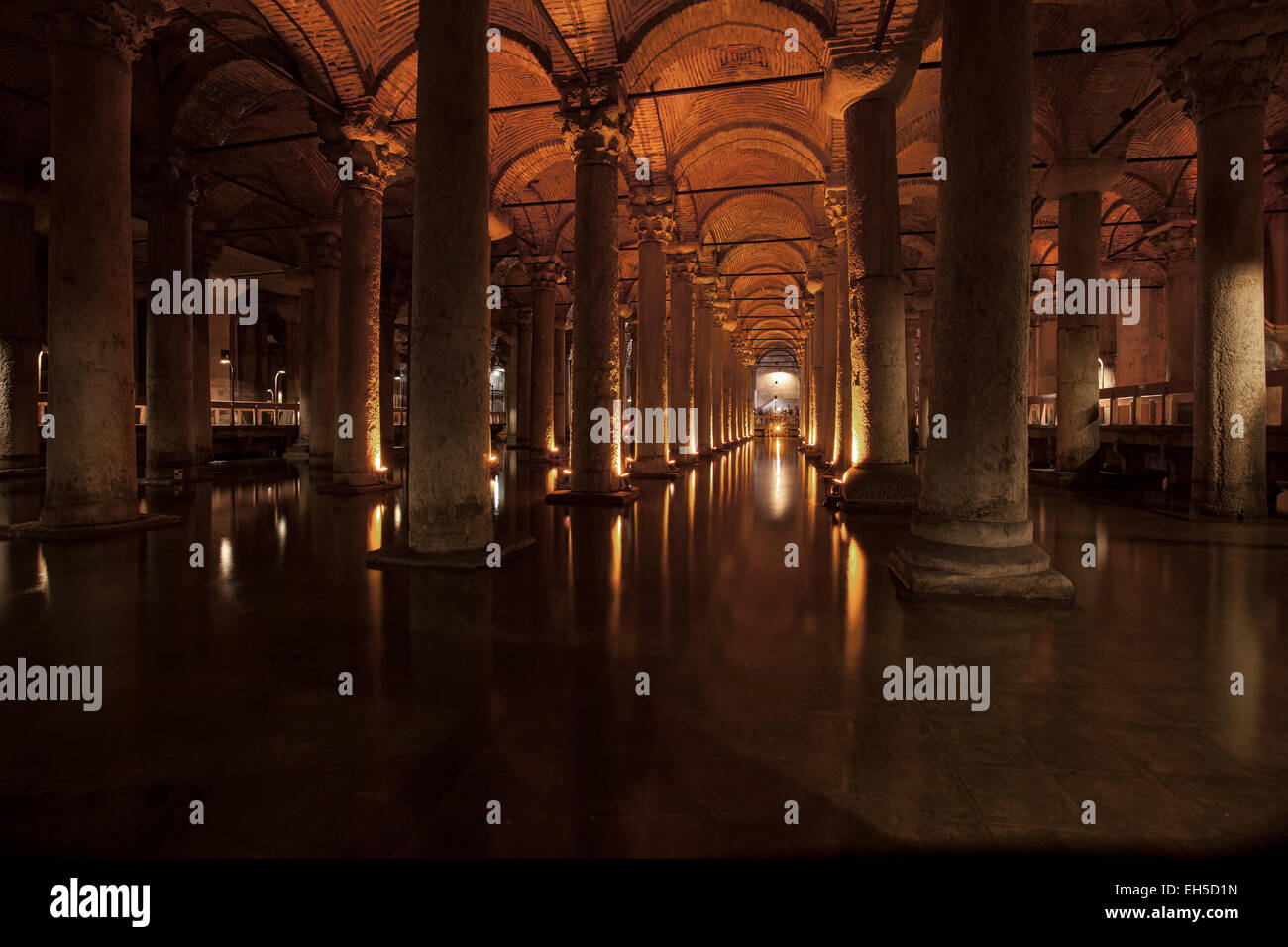 Istanbul, Turkey water Basilica Cistern historic Stock Photo - Alamy