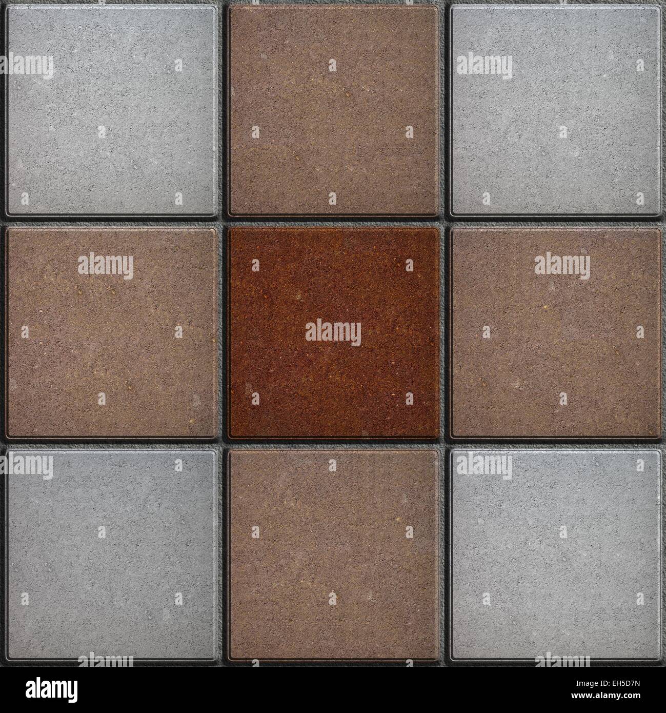 Cross-Shaped Pattern Consisting of Square Tiles. Seamless Tileable ...