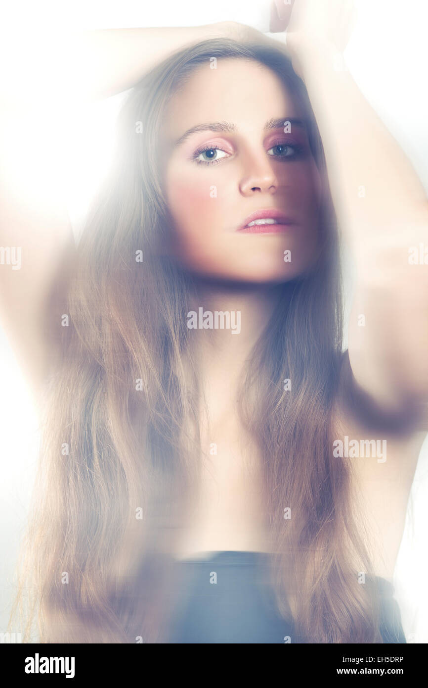 Portrait of a fashion model Stock Photo - Alamy