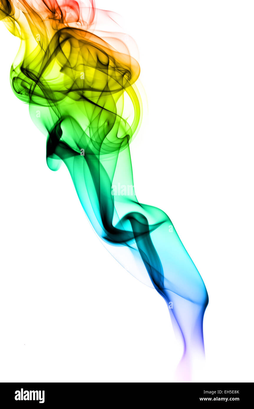 Abstract gradient fume pattern over the white background Stock Photo ...