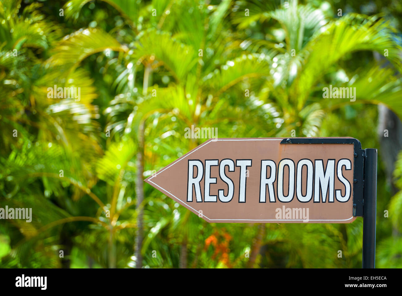 Rest Room sign Stock Photo - Alamy
