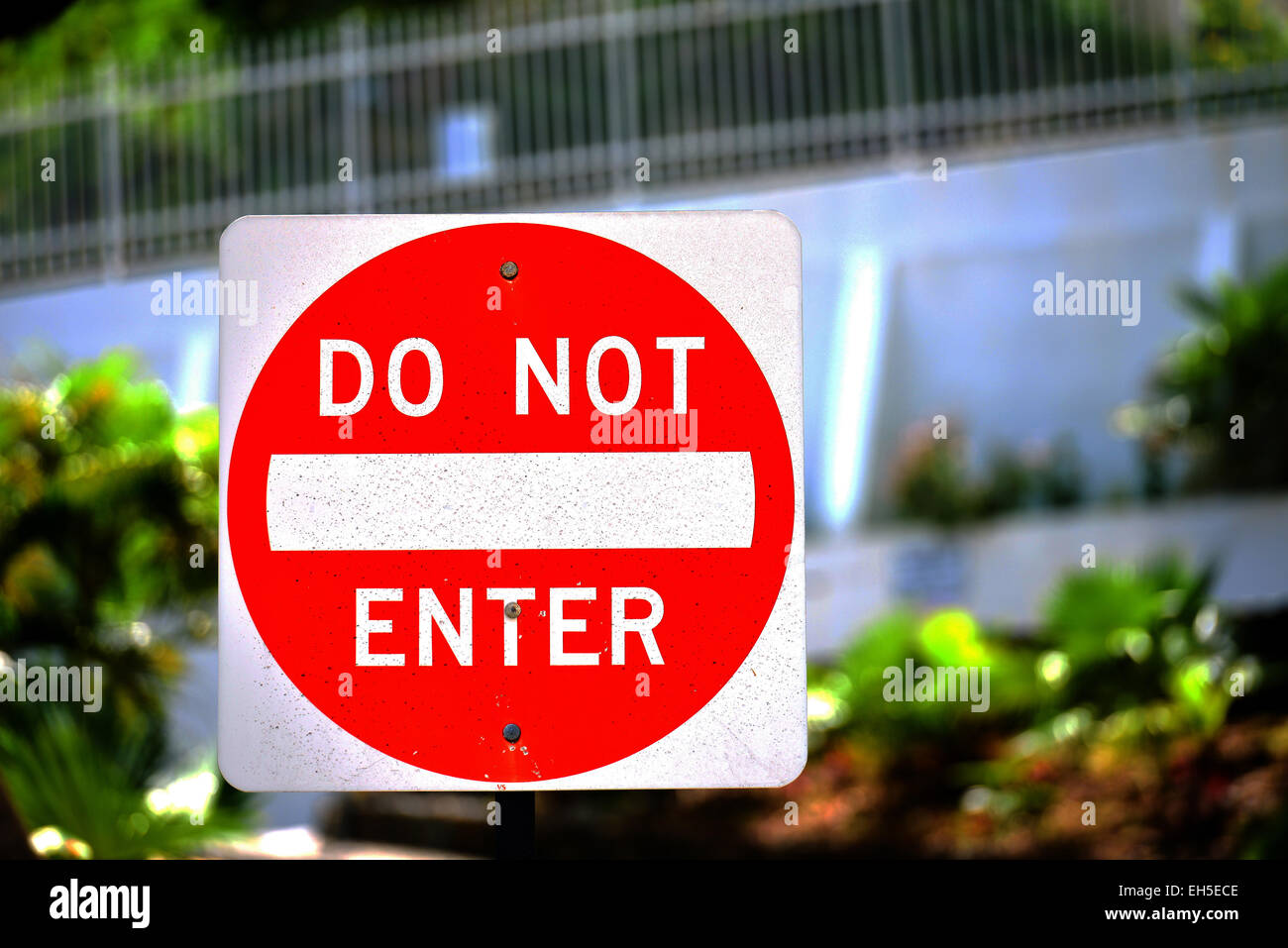 Do not enter sign Stock Photo - Alamy