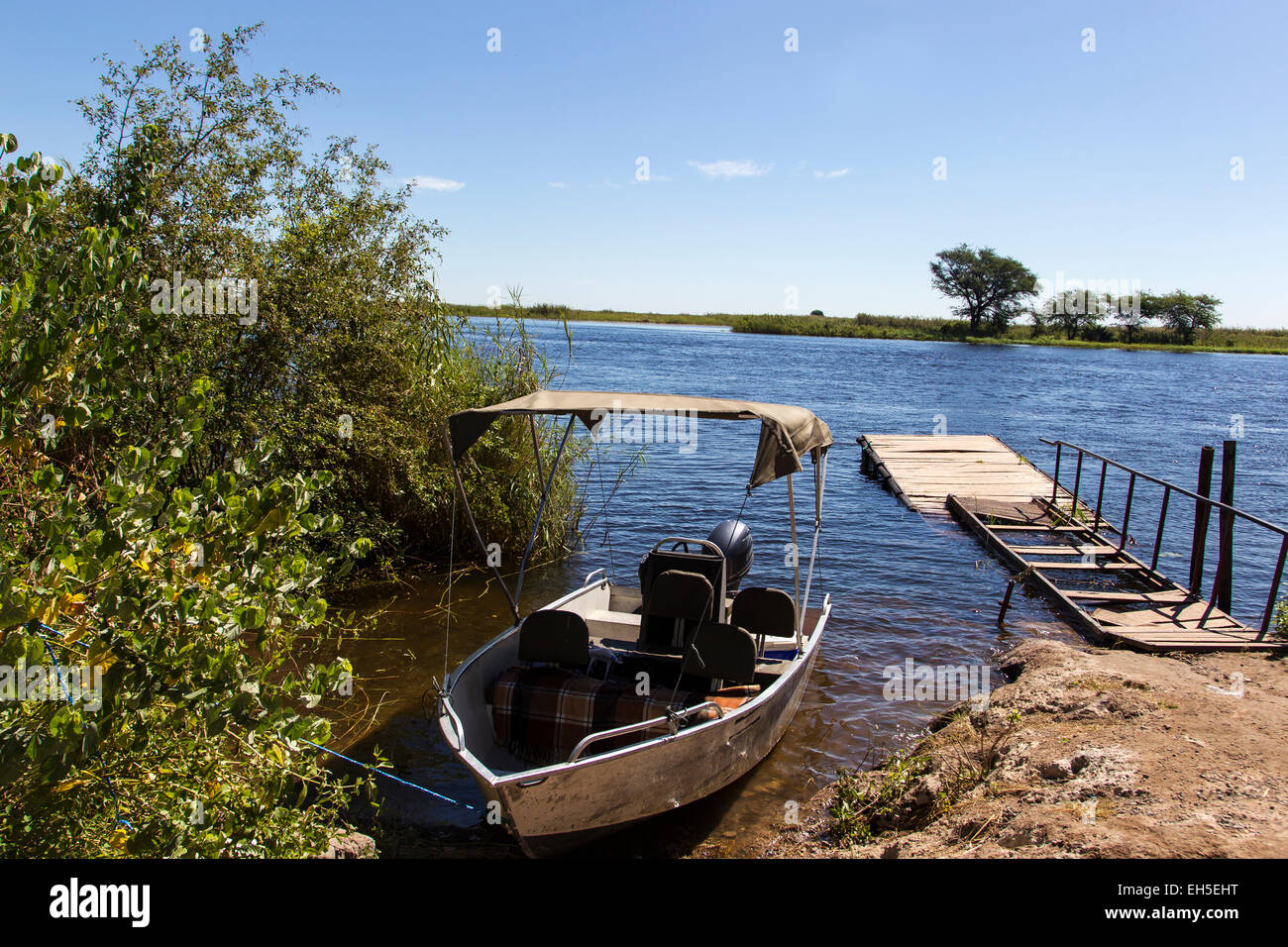 Africa boat safari hi-res stock photography and images - Alamy