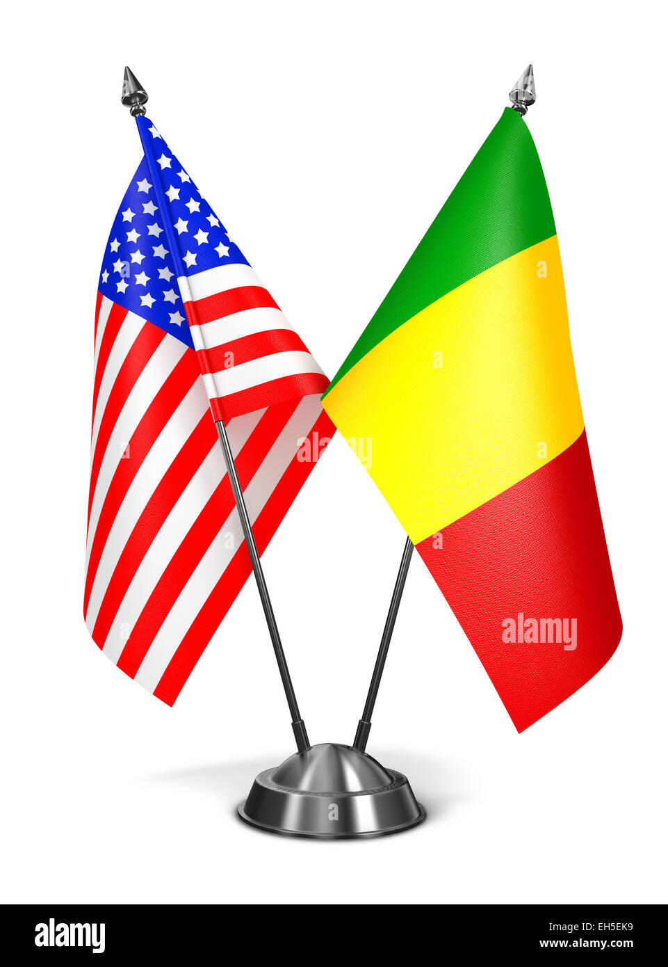 Small american flags on Cut Out Stock Images & Pictures - Alamy