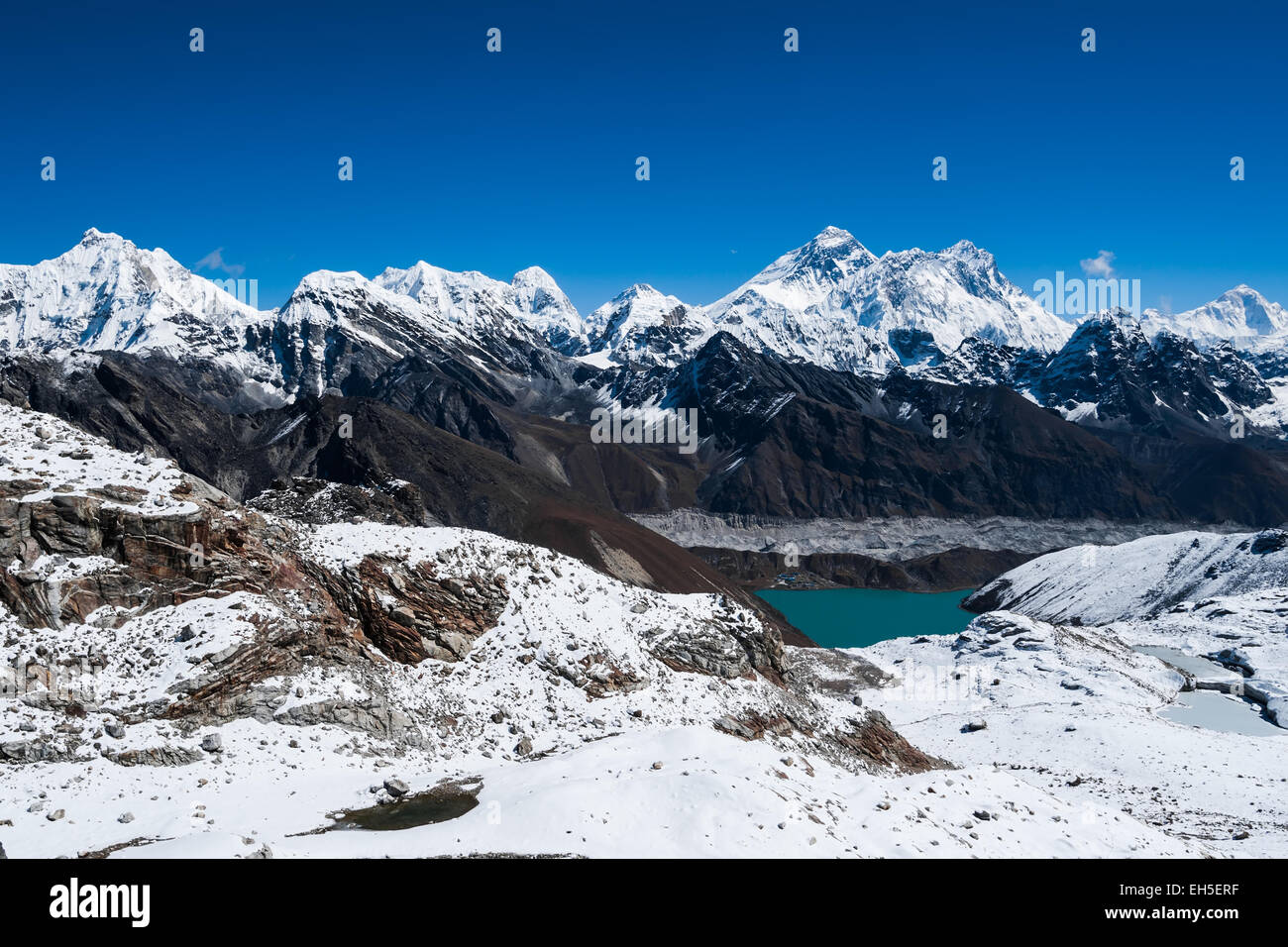 Mount changtse hi-res stock photography and images - Alamy