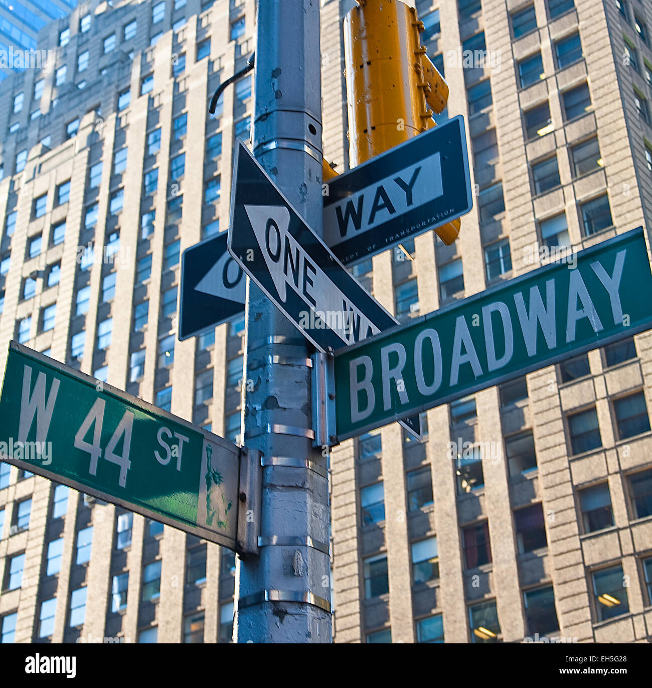 New York Signs Stock Photo - Alamy