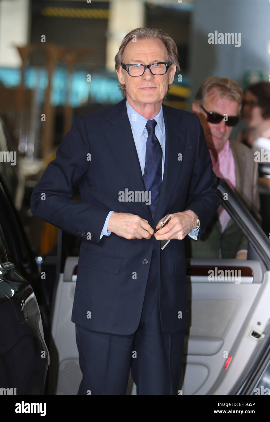 Bill Nighty outside ITV Studios today Featuring: Bill Nighy Where ...