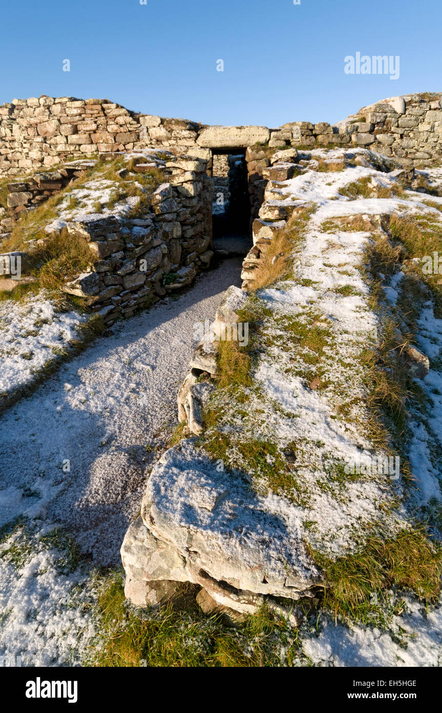 Carn Laith Broch, Sutherland, Scotland, UK Stock Photo - Alamy