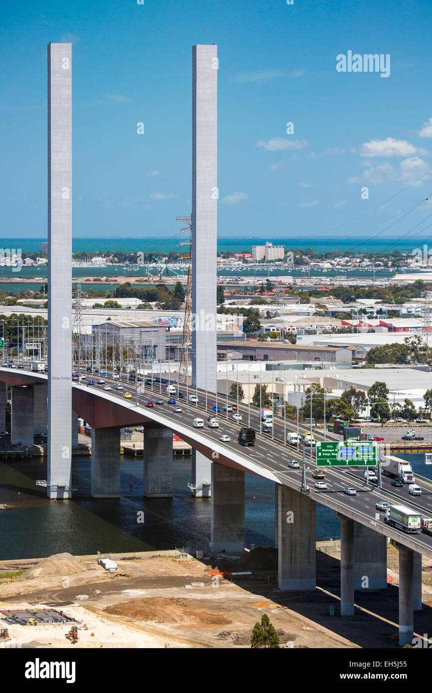 Bolte bridge melbourne skyline hi-res stock photography and images - Alamy