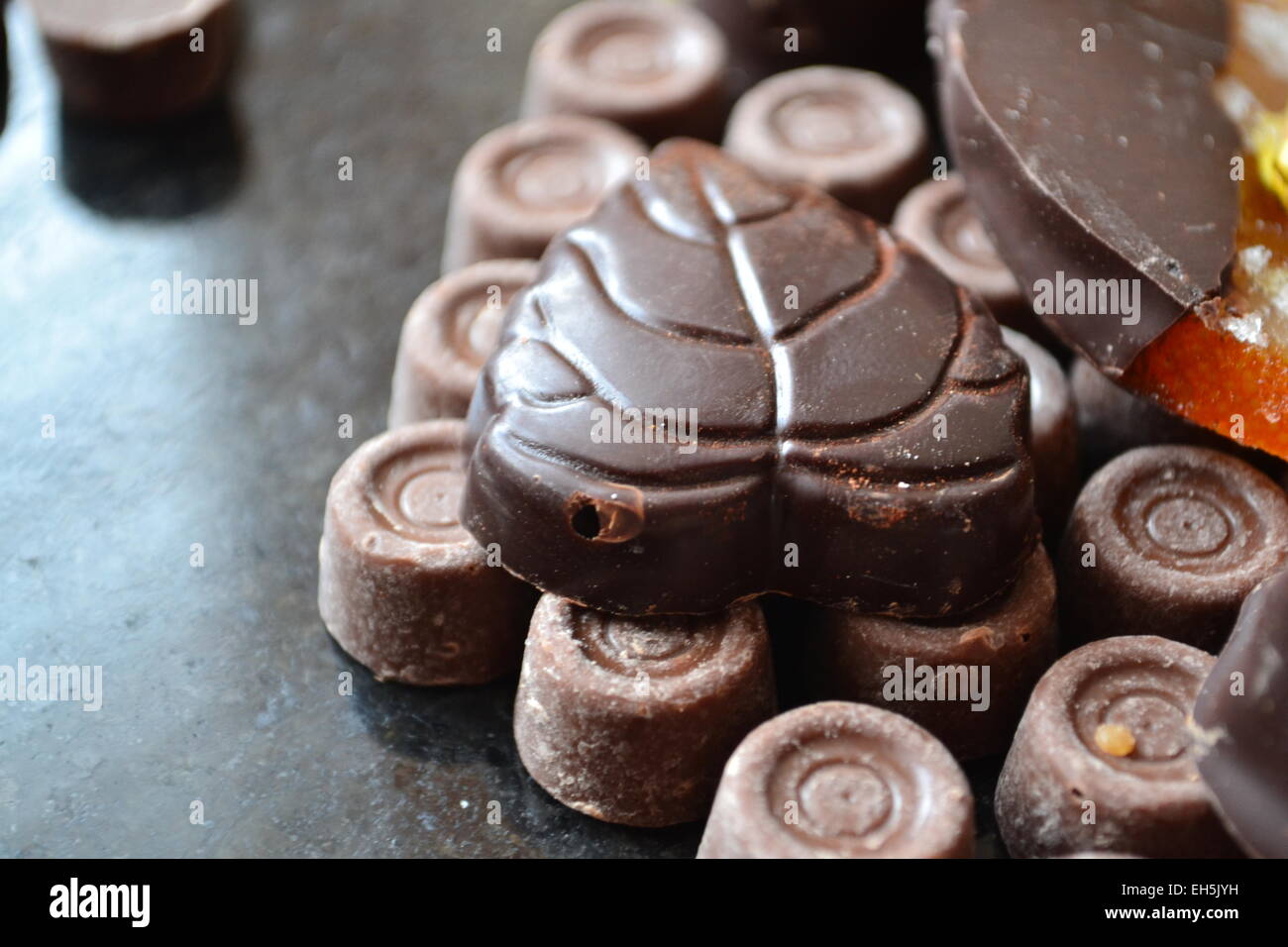 Variety Choco melt Stock Photo - Alamy